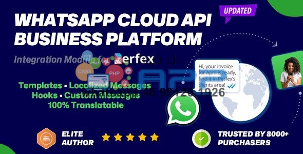 WhatsApp Cloud API Business Perfex CRM - Loja do App