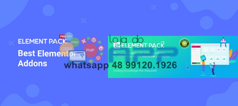 Element Pack Addon for Elementor pro completo - Loja do App